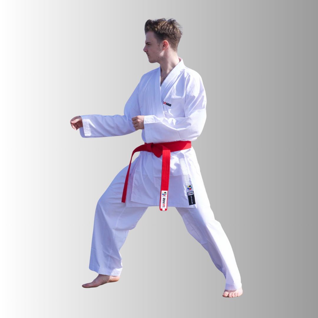 SMAI Pro Fighter 2024 WKF Karate Uniform - Microfiber Kumite