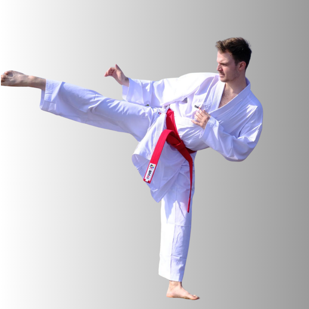 SMAI Pro Fighter 2024 WKF Karate Uniform - Microfiber Kumite